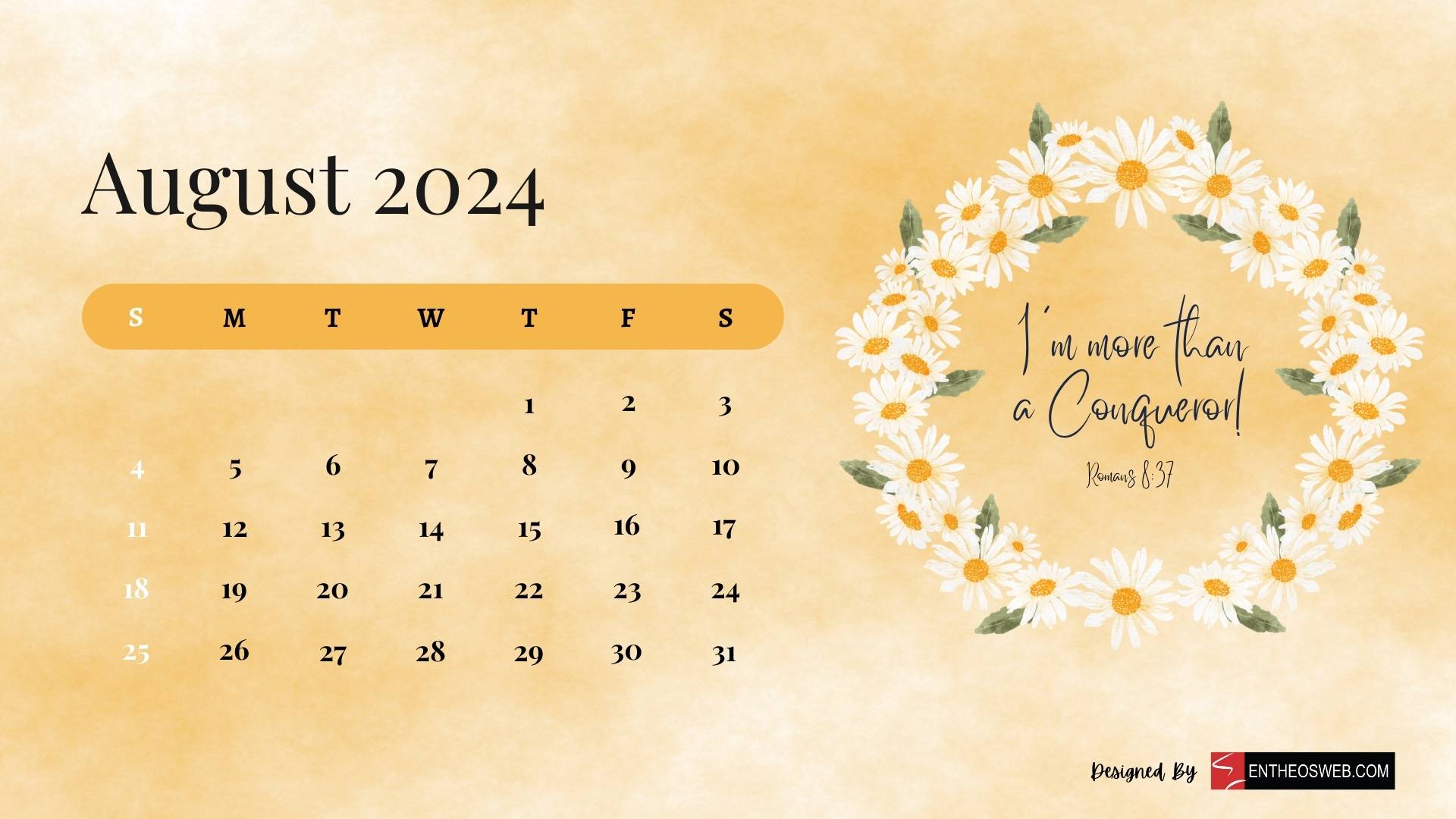 August 2024 Calendar Wallpapers - Top Free August 2024 Calendar ...