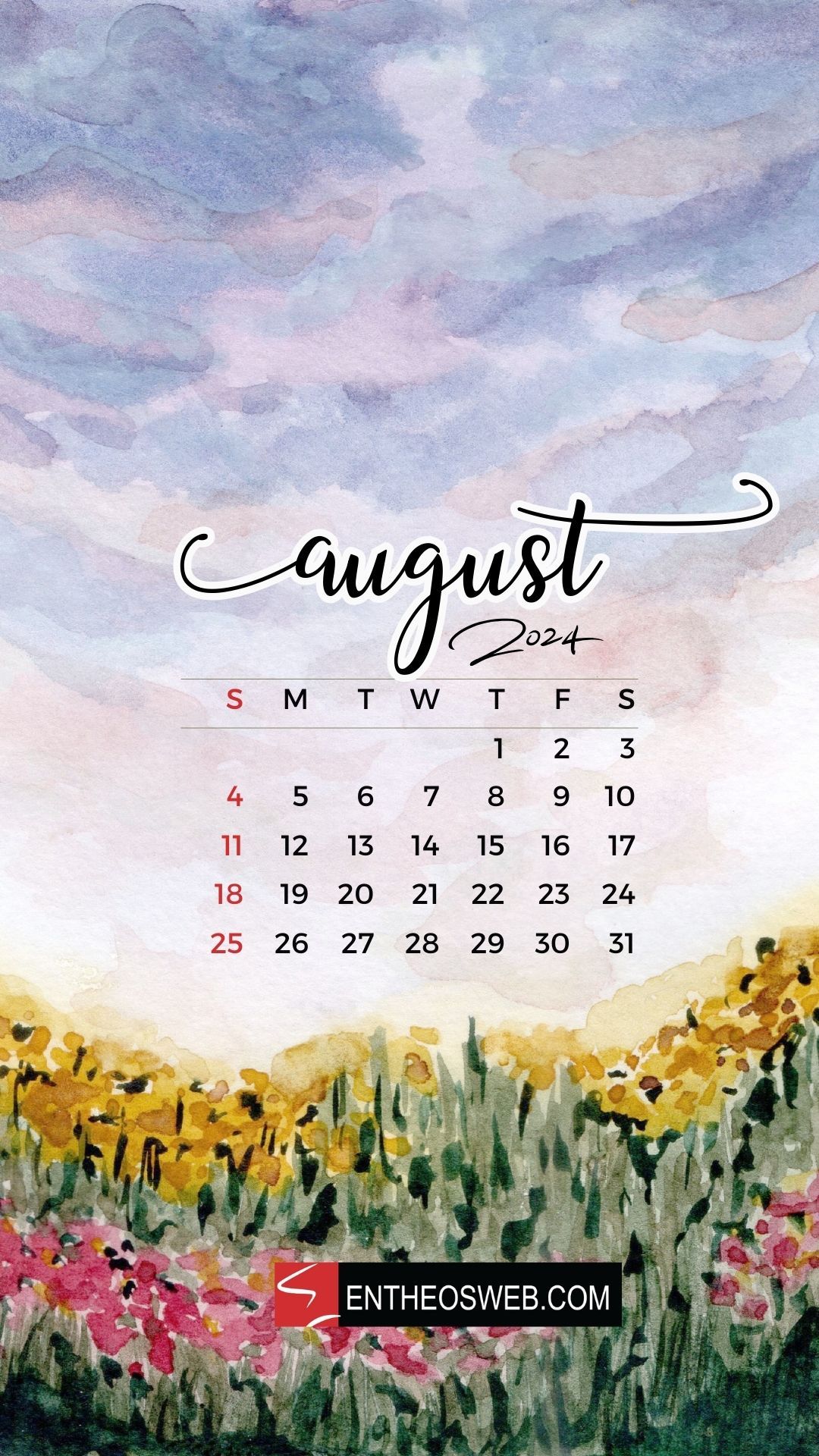 August 2024 Calendar Wallpapers - Top Free August 2024 Calendar ...
