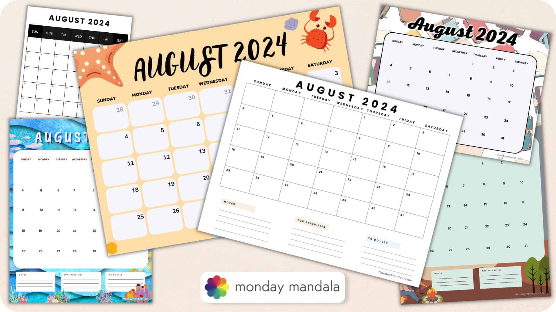 August 2024 Calendar Wallpapers - Top Free August 2024 Calendar ...