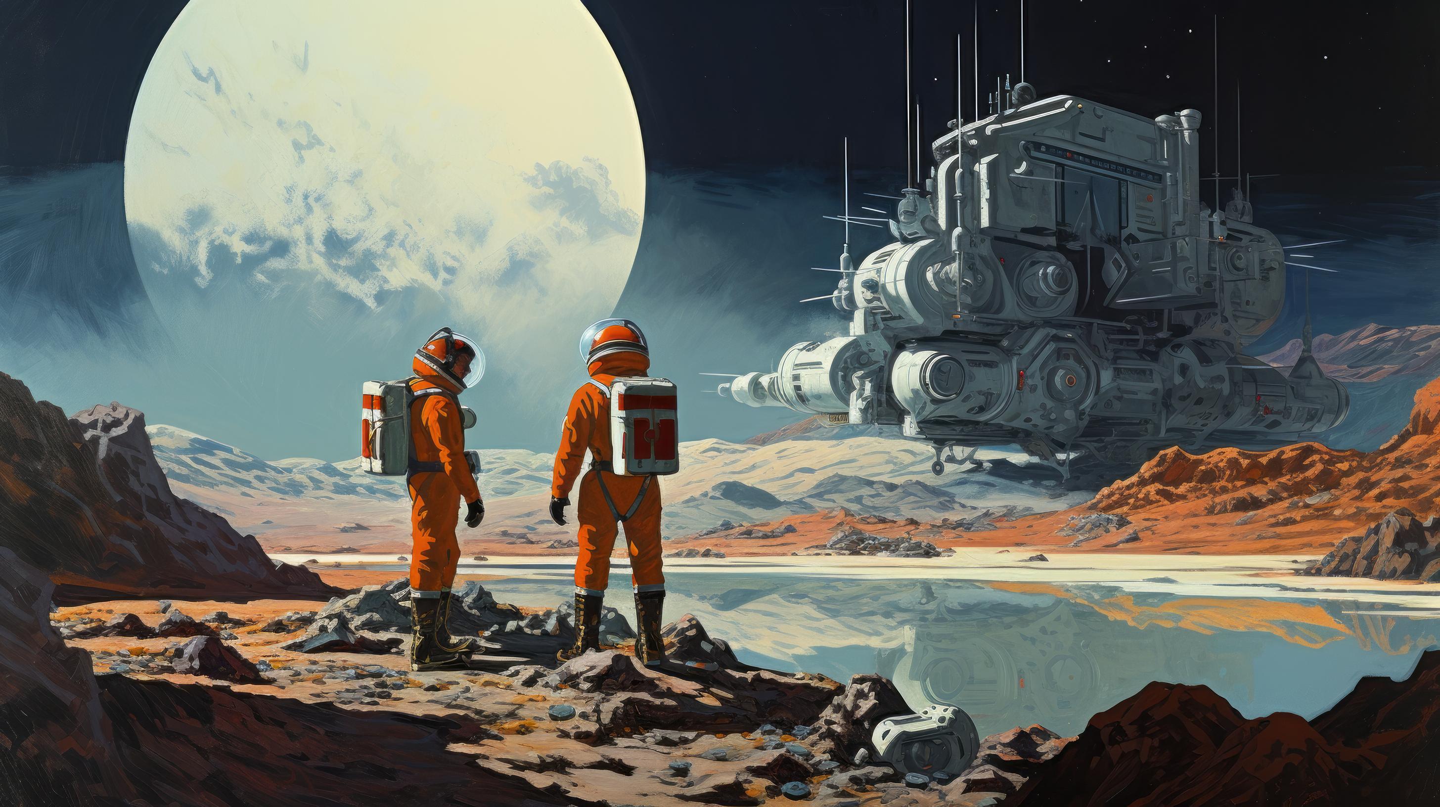 Sci Fi Retro Wallpapers - Top Free Sci Fi Retro Backgrounds - WallpaperAccess