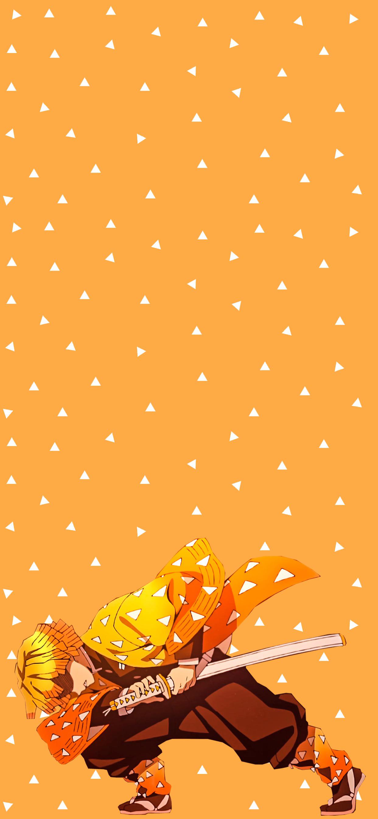 Zenitsu Minimalist Wallpapers - Top Free Zenitsu Minimalist Backgrounds ...