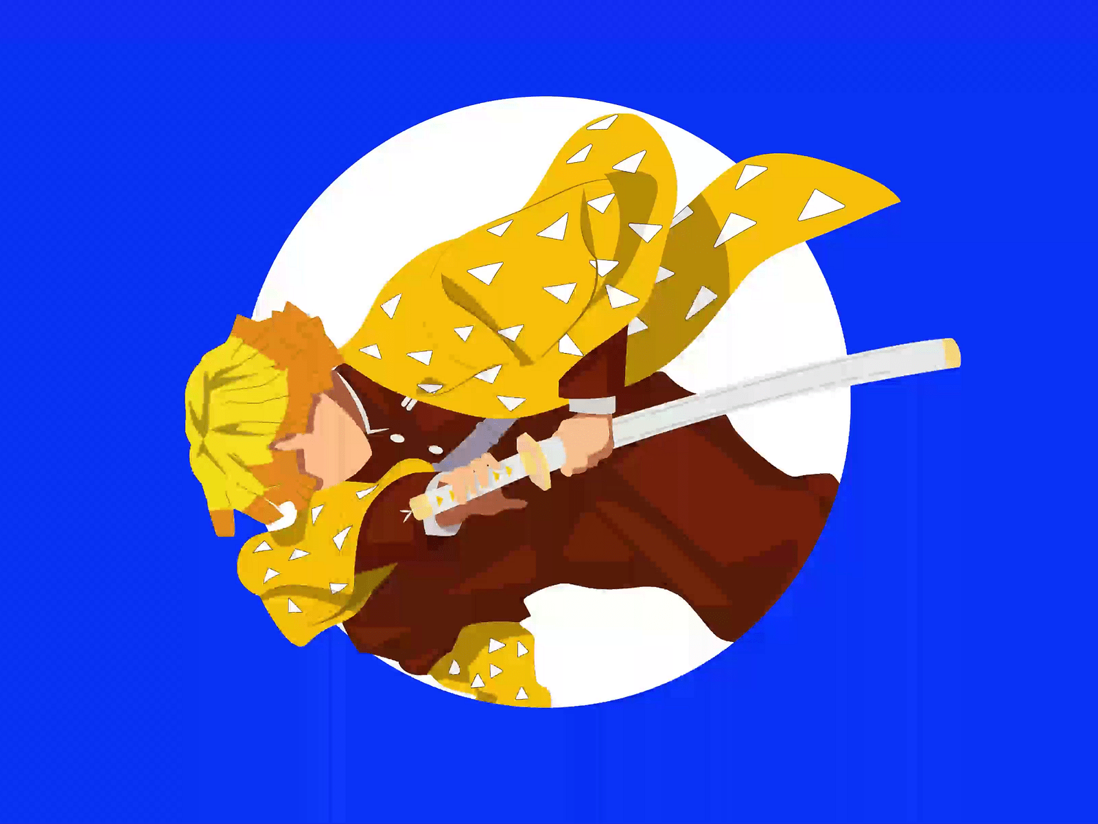 Zenitsu Minimalist Wallpapers - Top Free Zenitsu Minimalist Backgrounds ...