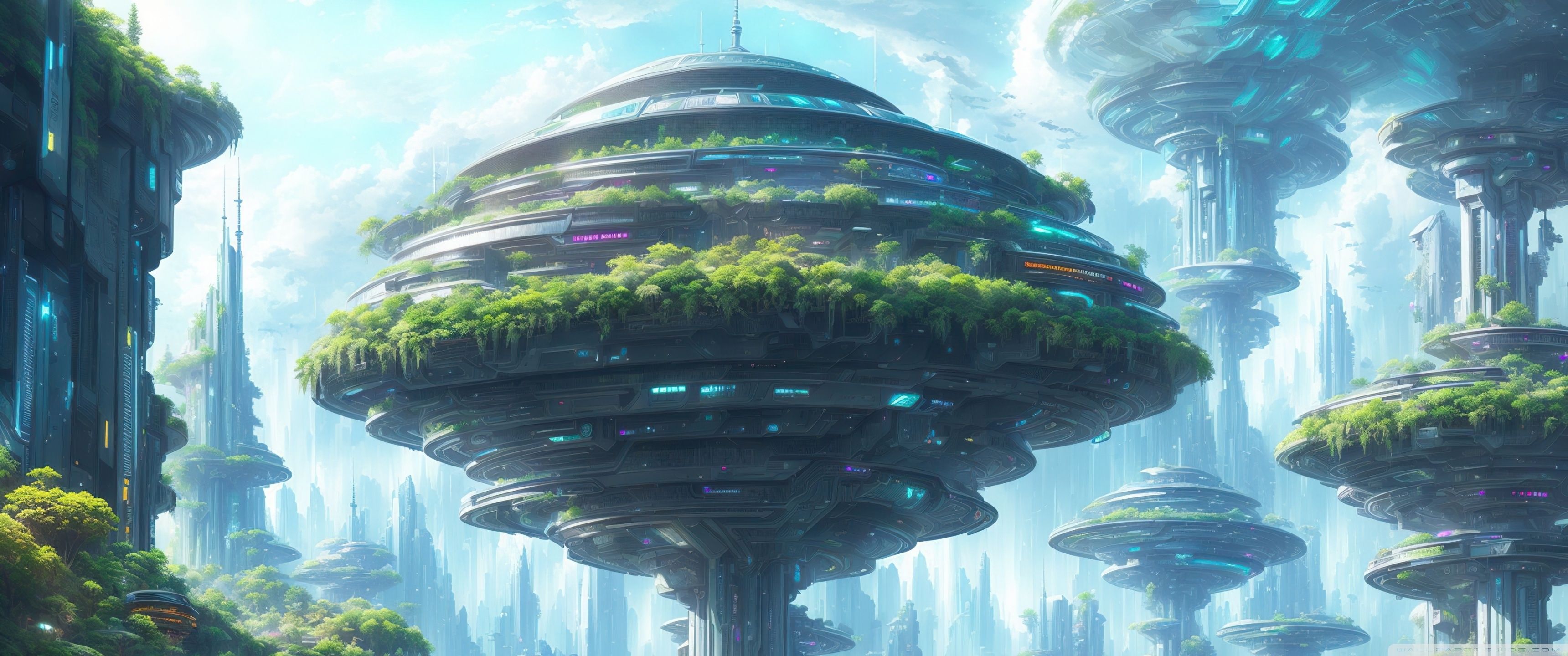 Green Futuristic Wallpapers - Top Free Green Futuristic Backgrounds ...