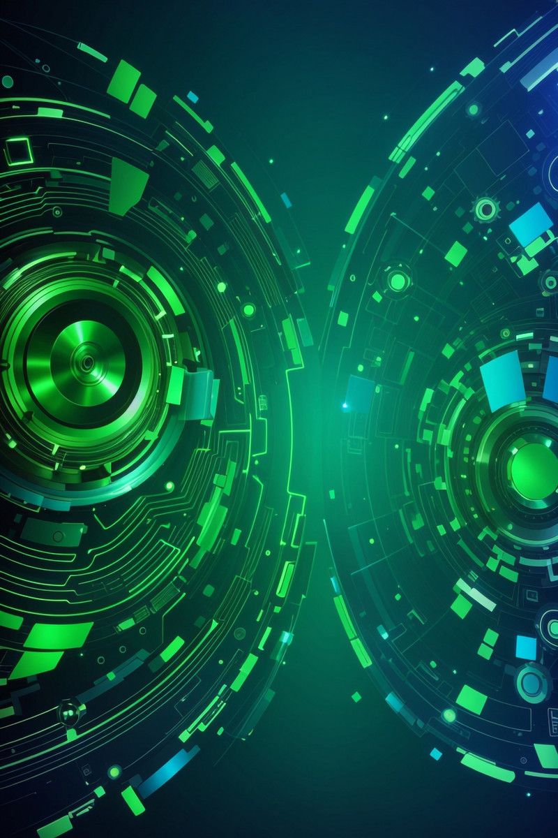 Green Futuristic Wallpapers - Top Free Green Futuristic Backgrounds ...