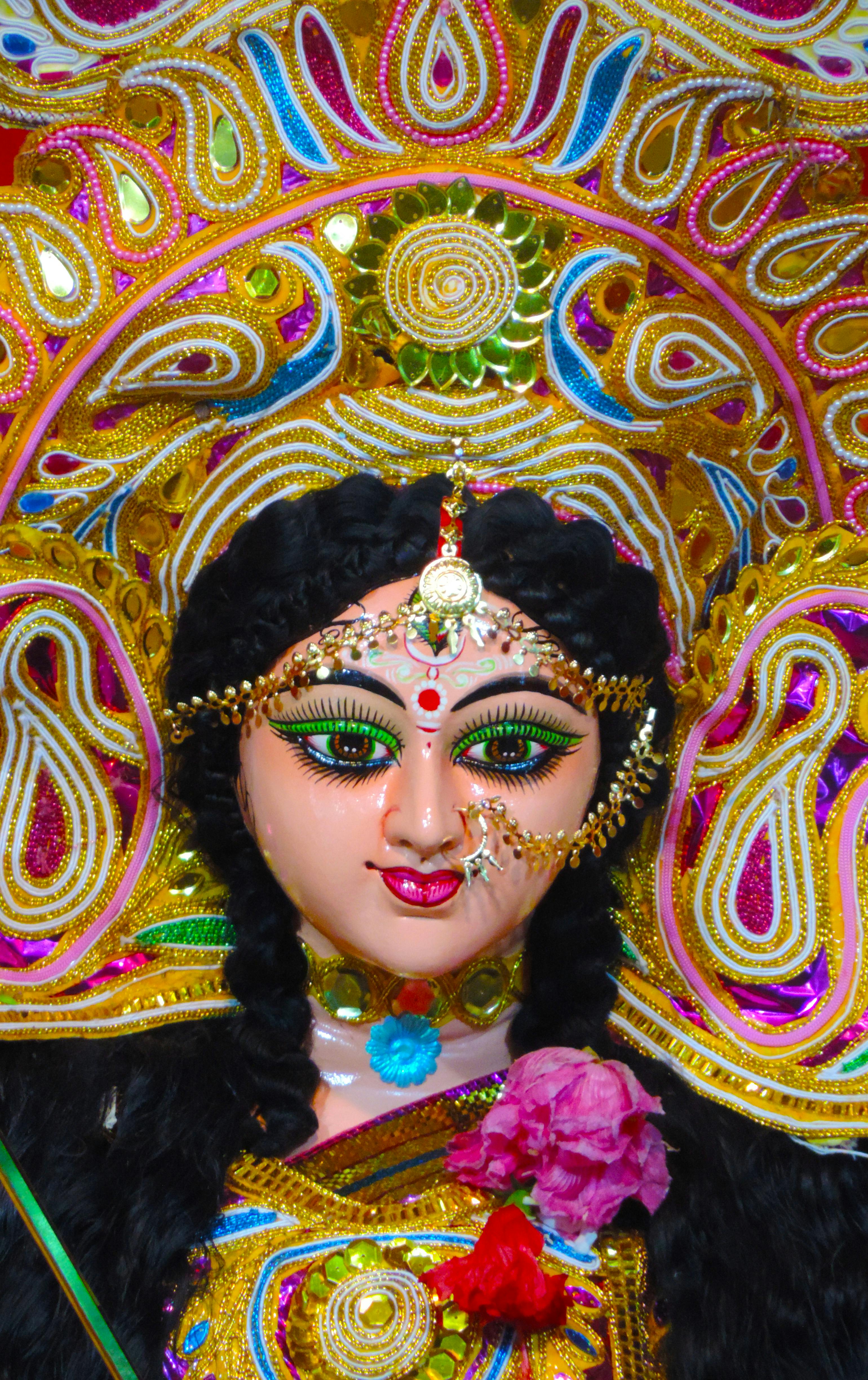 Durga Face Wallpapers - Top Free Durga Face Backgrounds - WallpaperAccess