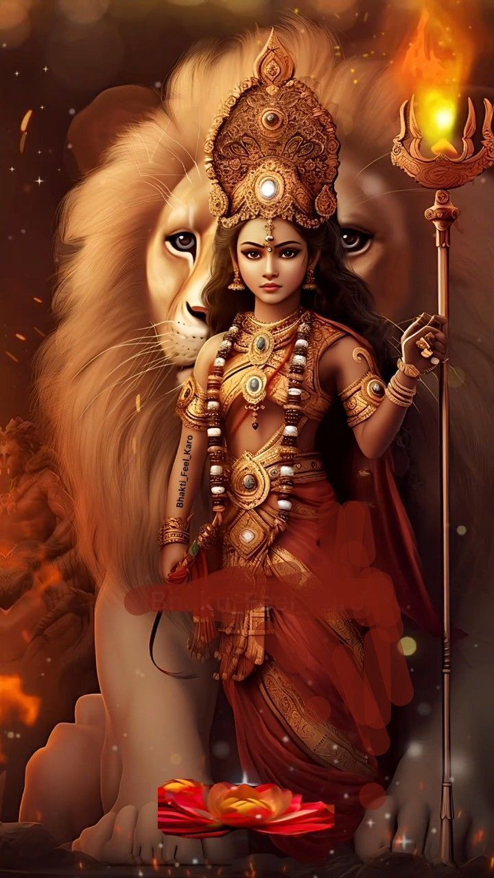 Durga Devi Wallpapers - Top Free Durga Devi Backgrounds - WallpaperAccess