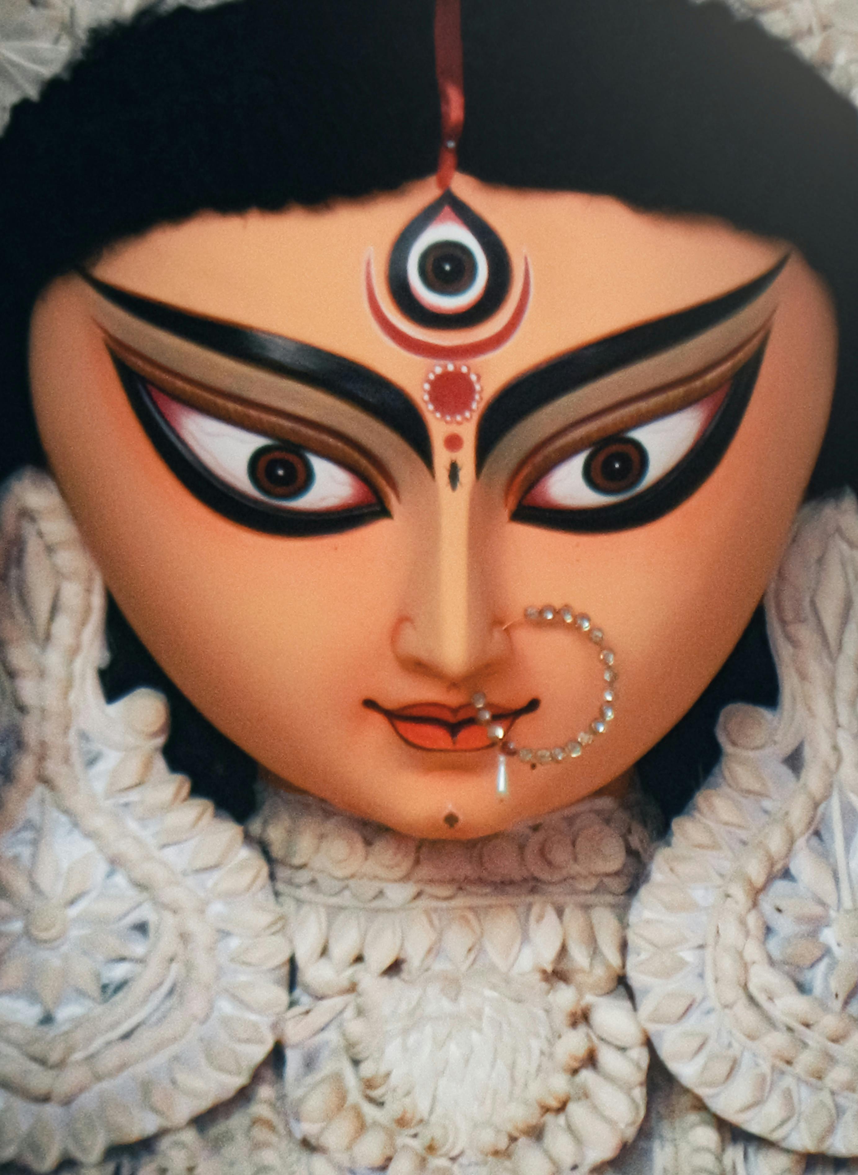 Durga Face Wallpapers - Top Free Durga Face Backgrounds - WallpaperAccess