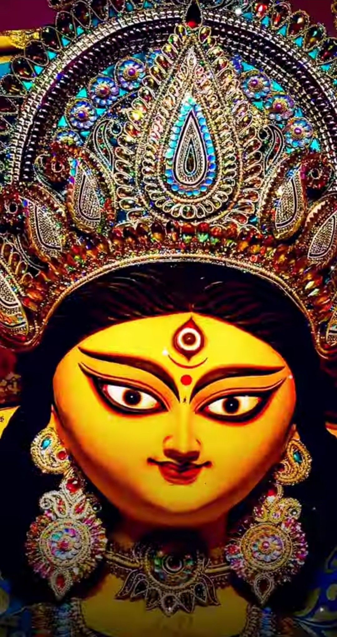 Durga Face Wallpapers - Top Free Durga Face Backgrounds - WallpaperAccess