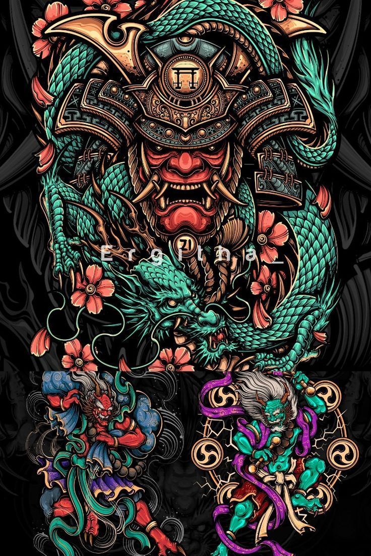 Samurai Tattoo Wallpapers - Top Free Samurai Tattoo Backgrounds ...