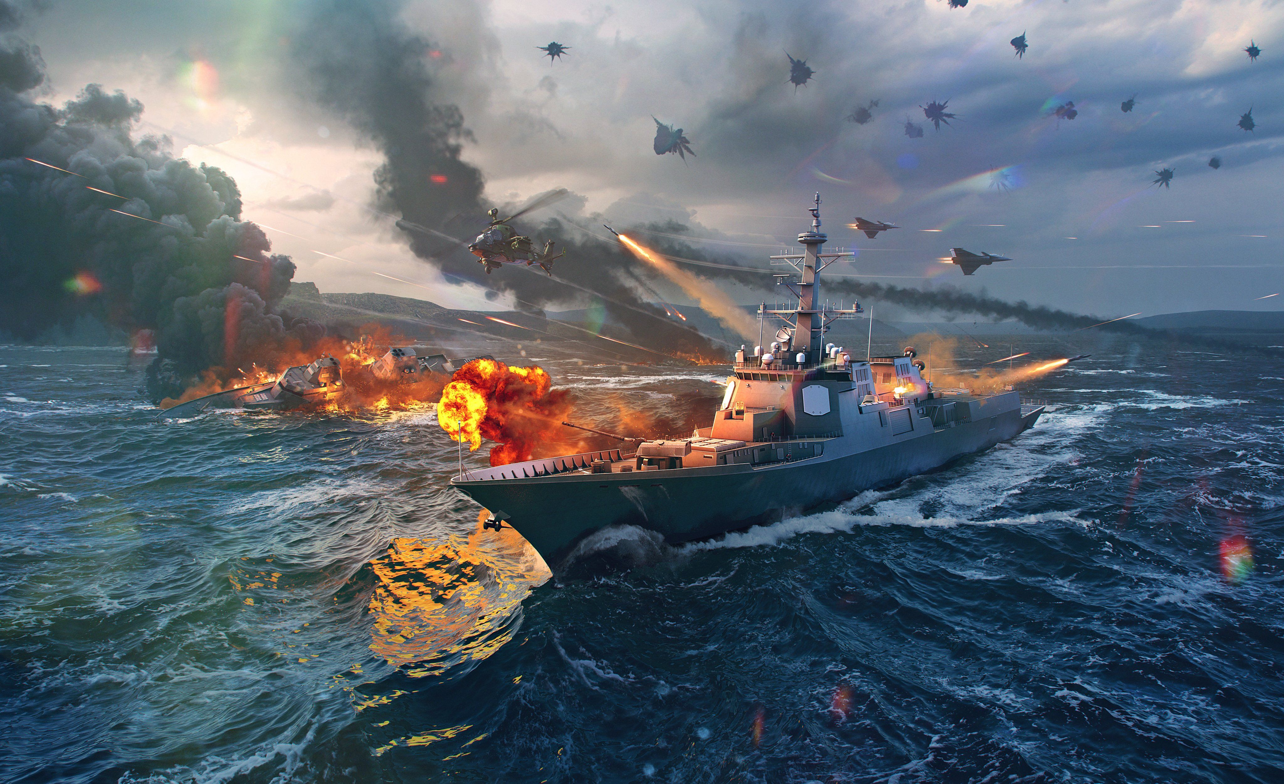 Modern Warship Wallpapers - Top Free Modern Warship Backgrounds ...