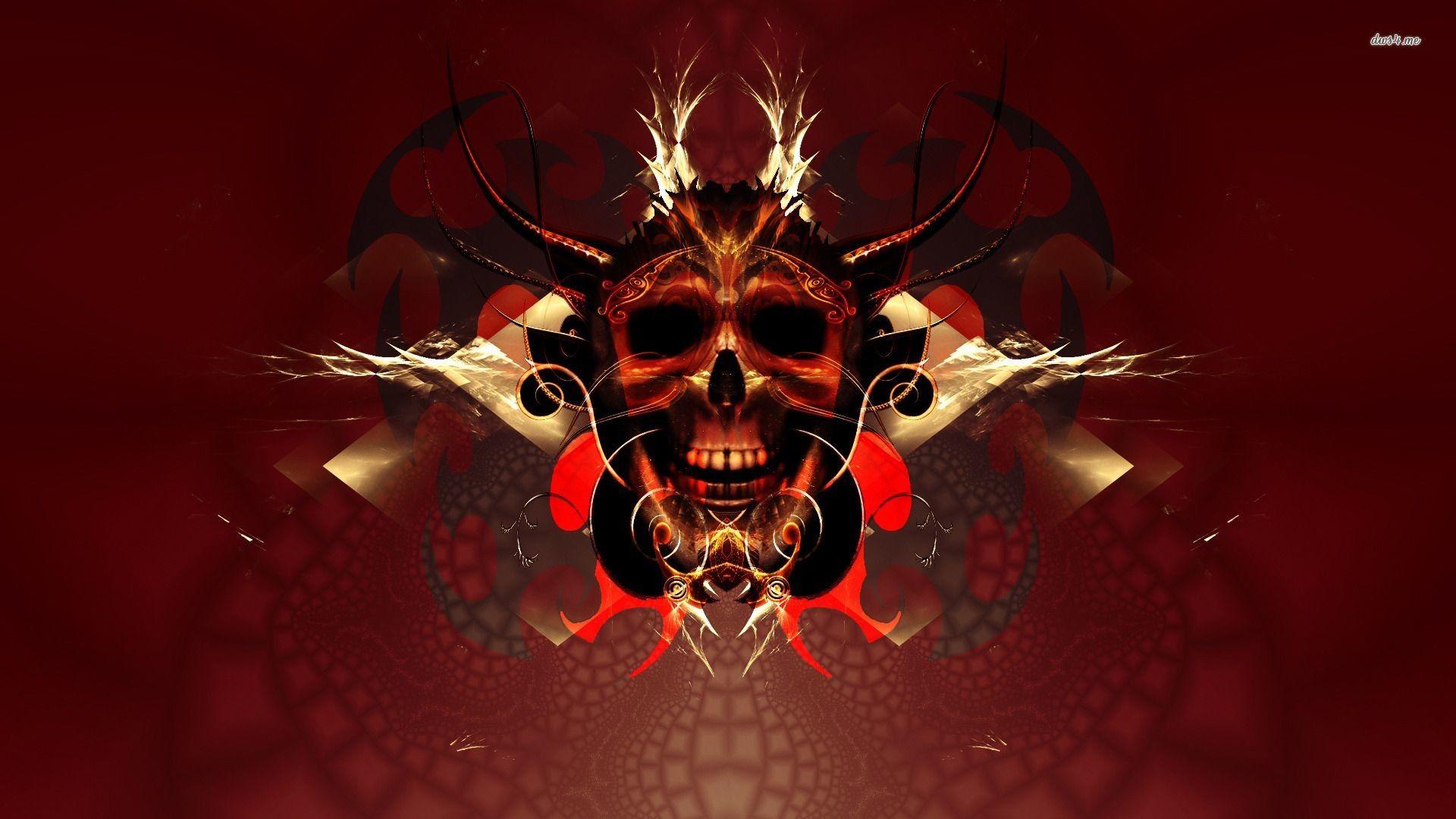Red Skull Wallpapers - Top Free Red Skull Backgrounds - WallpaperAccess