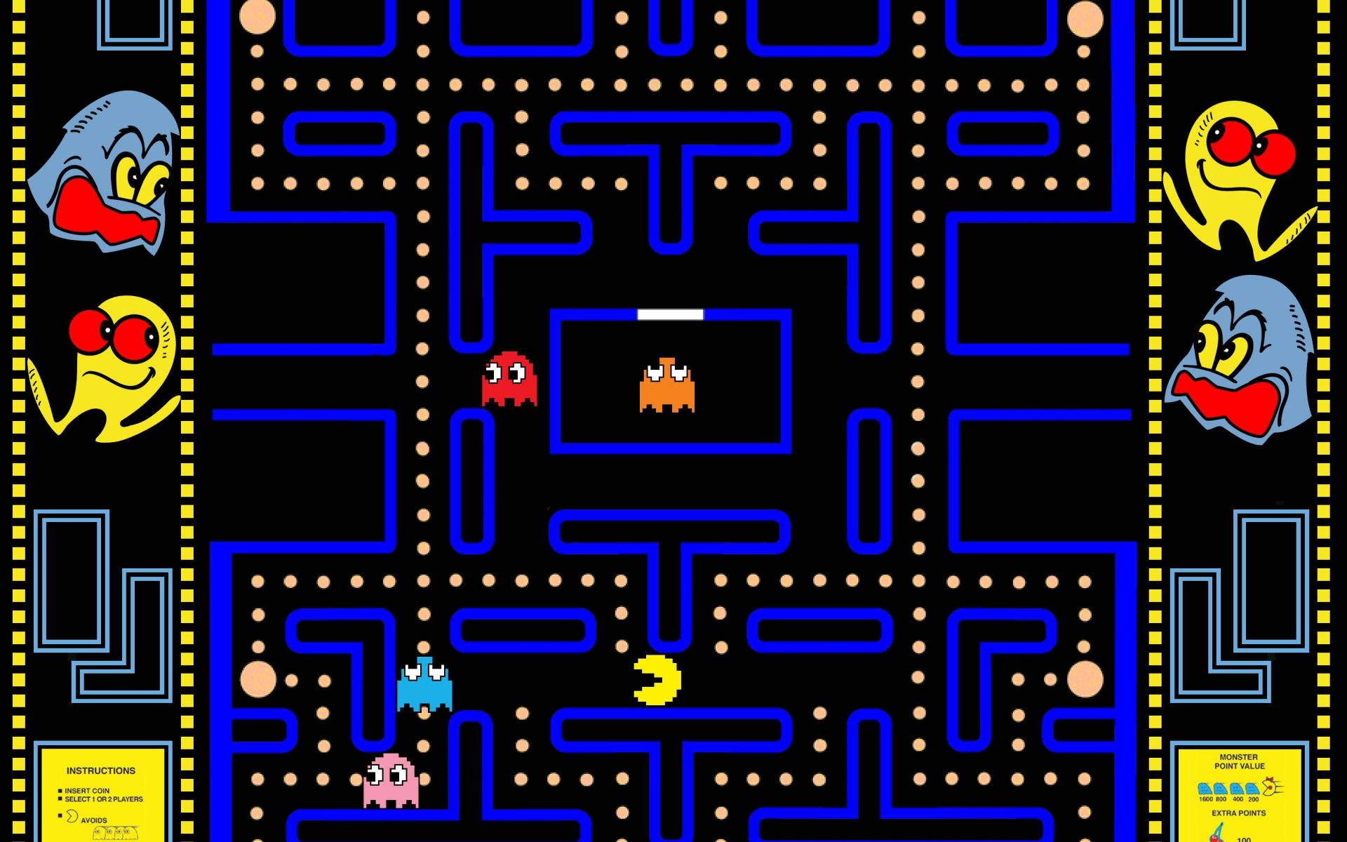 Pac Man Wallpapers - Top Free Pac Man Backgrounds - WallpaperAccess