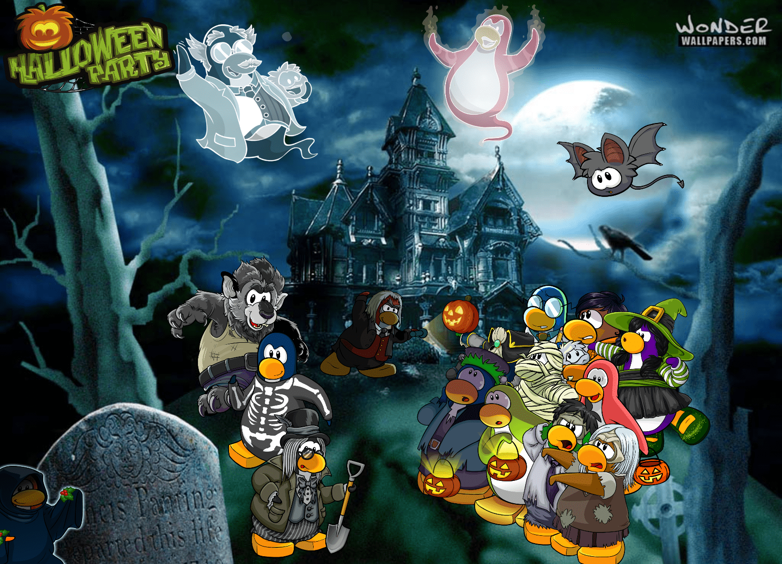 Halloween Party Wallpapers - Top Free Halloween Party Backgrounds ...