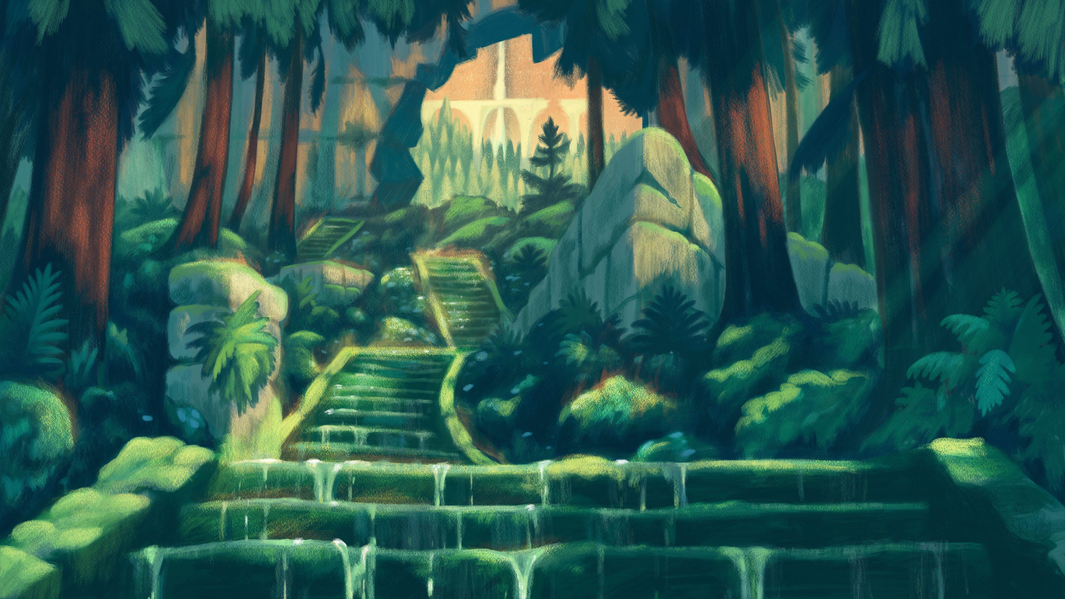 Lofi Forest Wallpapers - Top Free Lofi Forest Backgrounds - WallpaperAccess