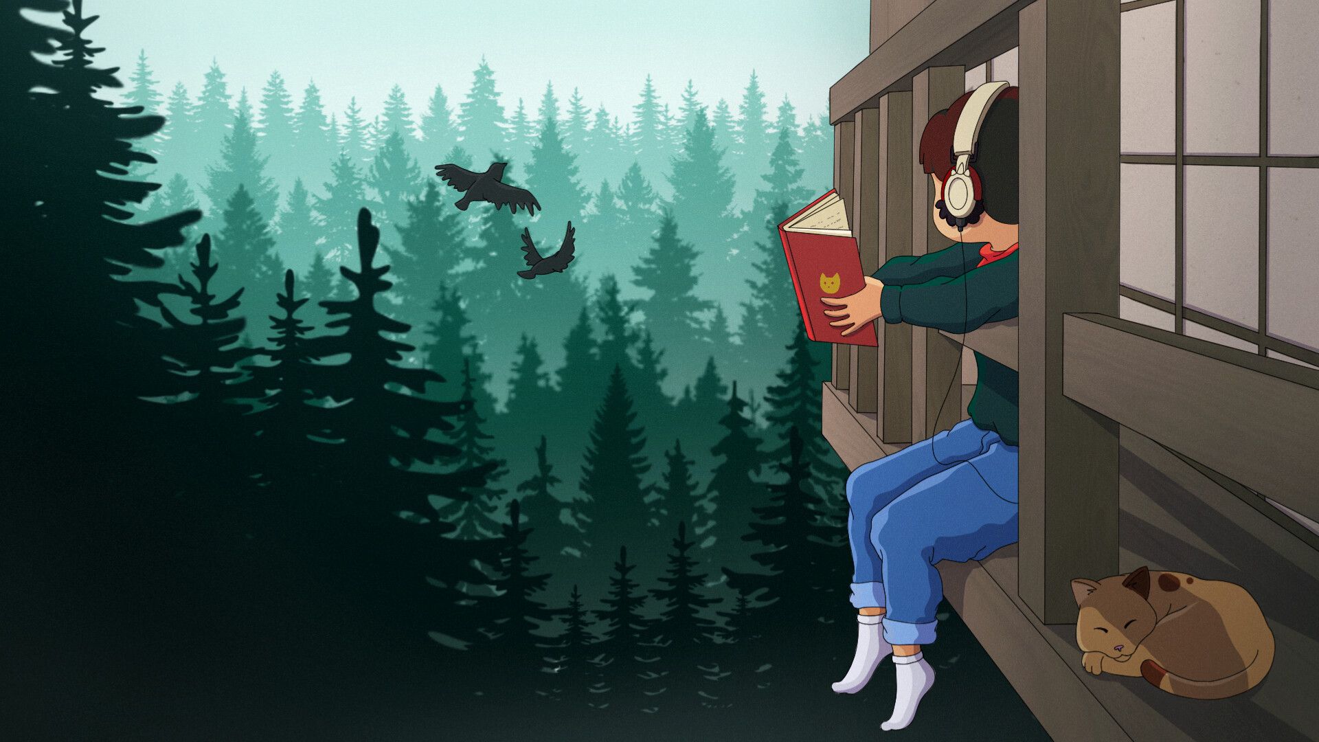 Lofi Forest Wallpapers - Top Free Lofi Forest Backgrounds - WallpaperAccess
