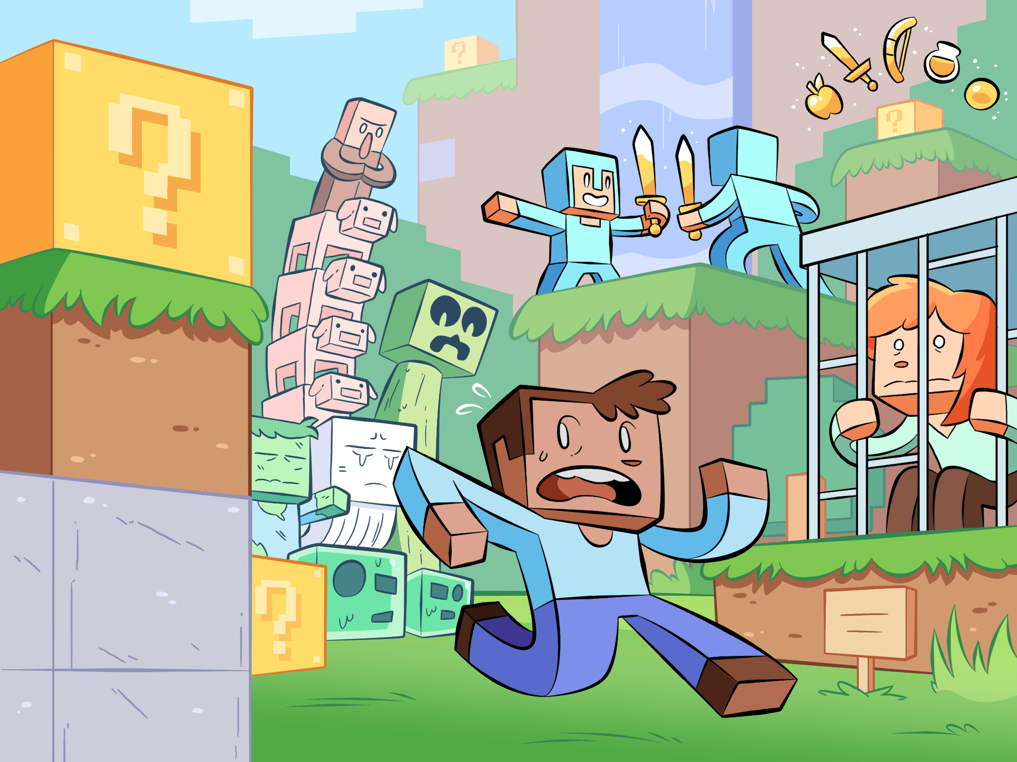 Lucky Block Wallpapers - Top Free Lucky Block Backgrounds - WallpaperAccess