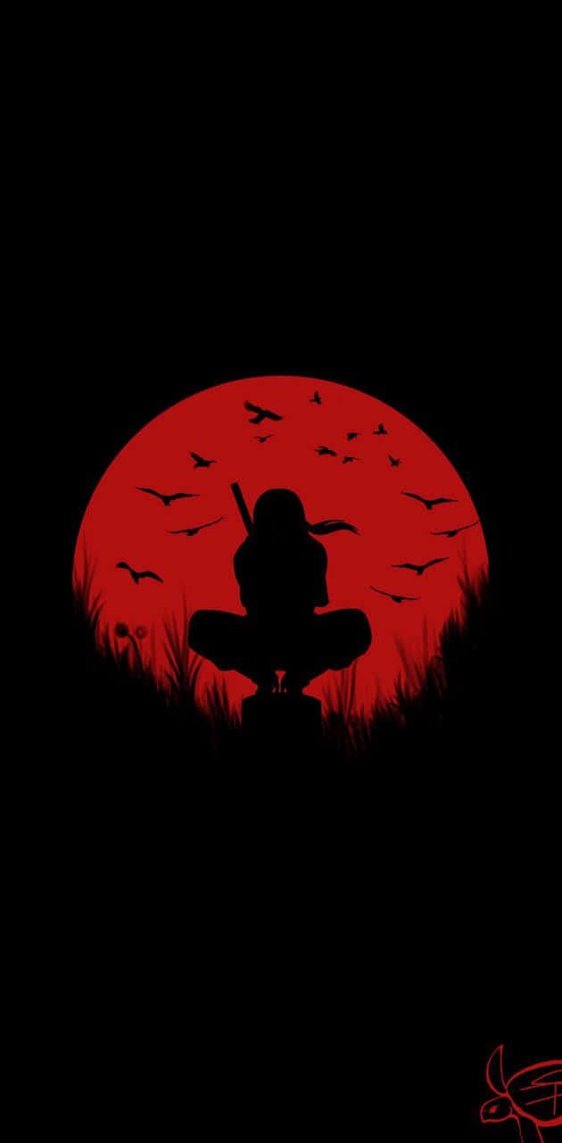 Itachi Red Moon Wallpapers - Top Free Itachi Red Moon Backgrounds ...