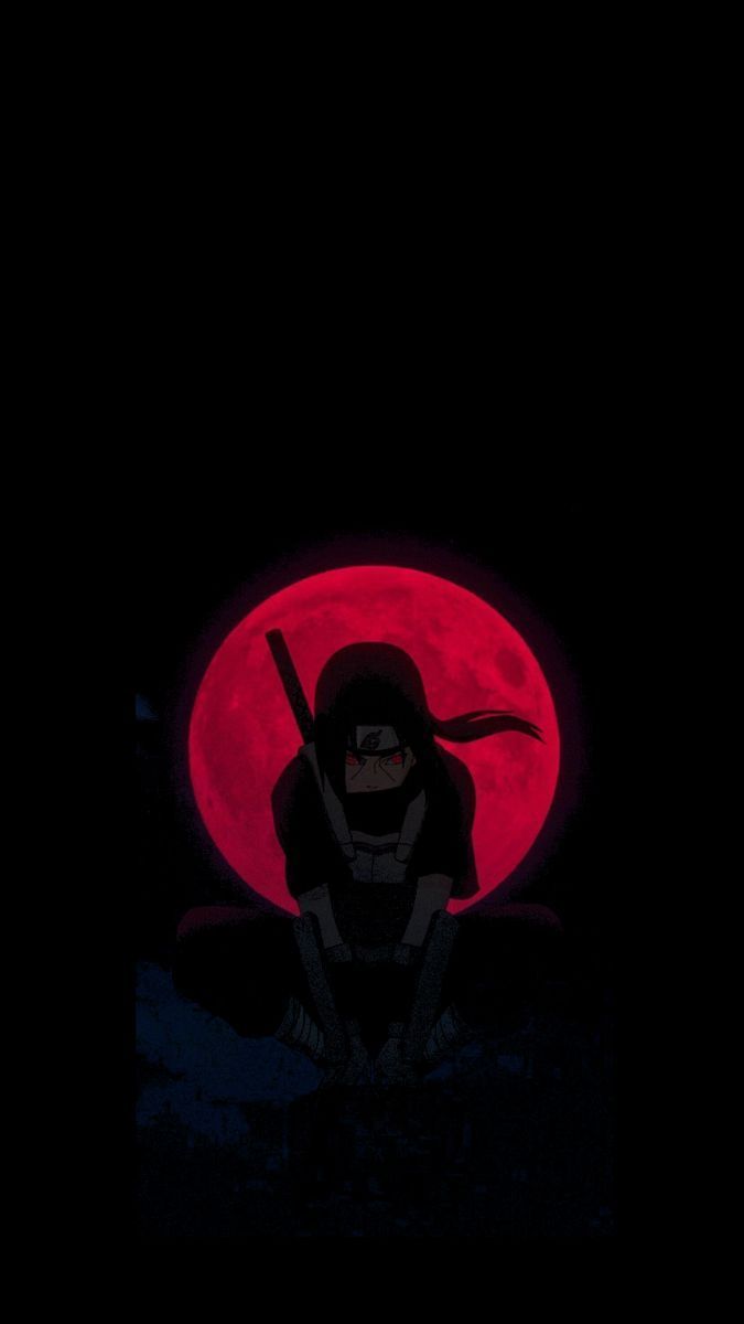 Itachi Red Moon Wallpapers - Top Free Itachi Red Moon Backgrounds ...