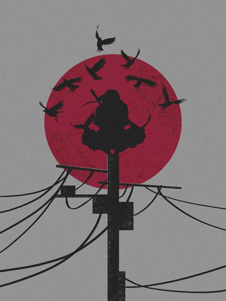 Itachi Red Moon Wallpapers - Top Free Itachi Red Moon Backgrounds ...