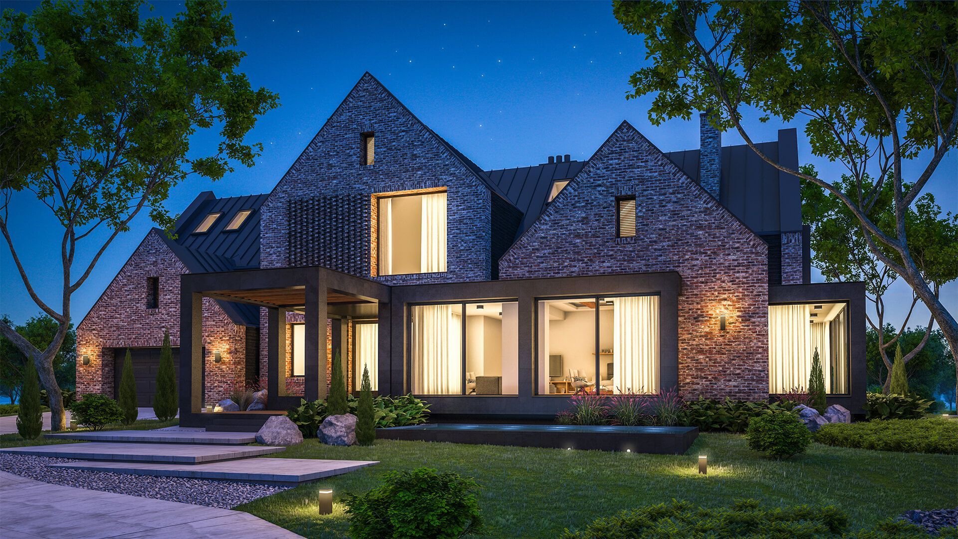 House Exterior Wallpapers - Top Free House Exterior Backgrounds ...