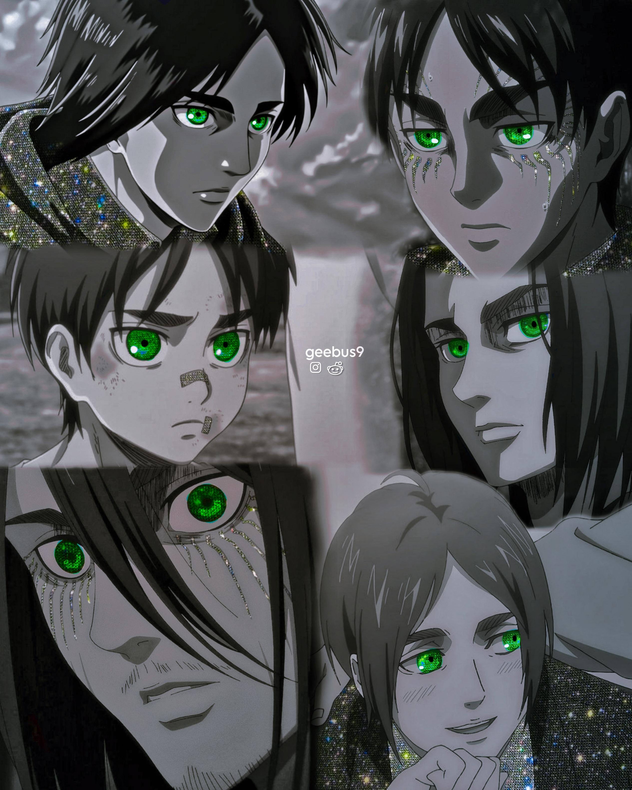 Eren Eyes Wallpapers - Top Free Eren Eyes Backgrounds - WallpaperAccess
