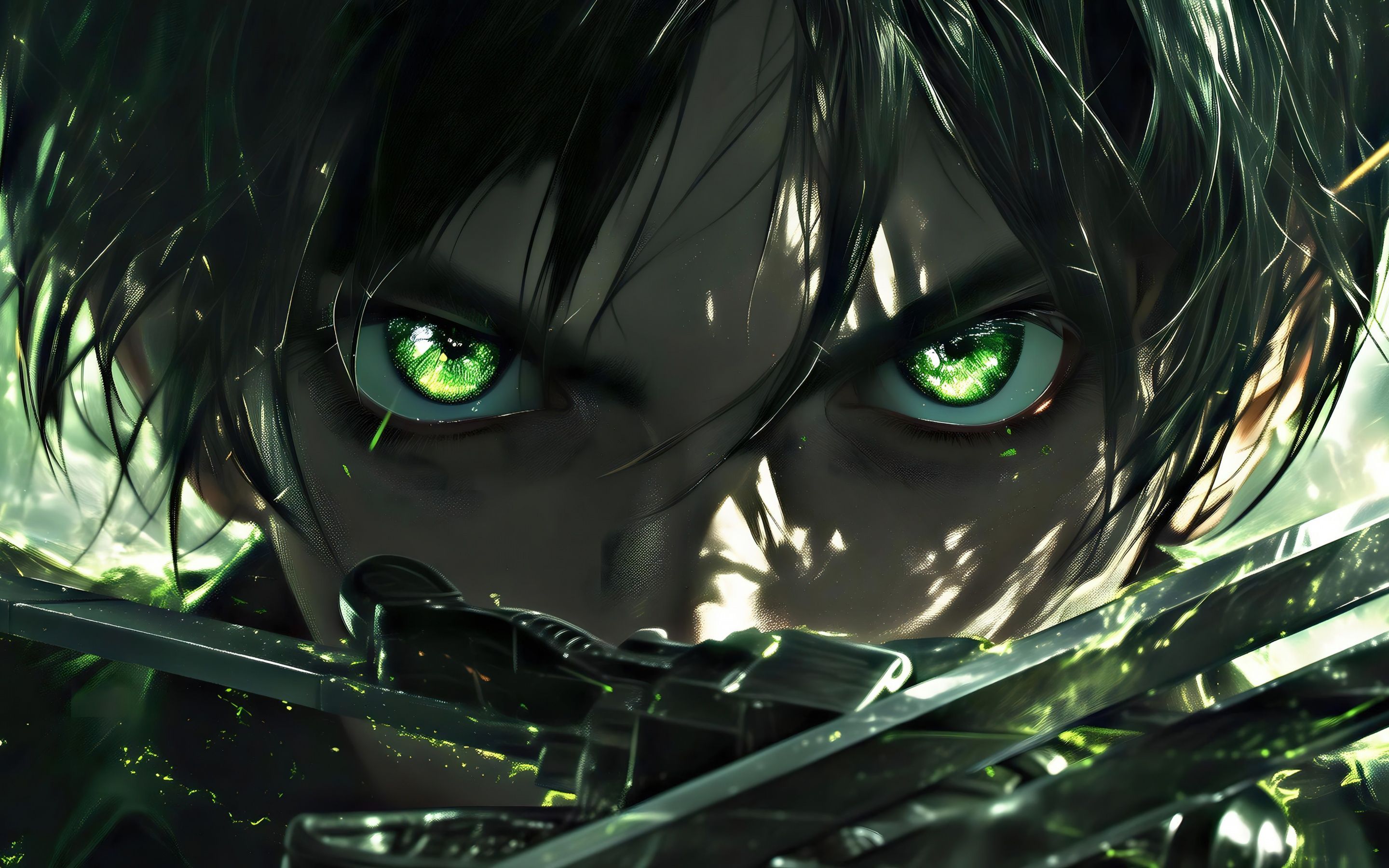 Eren Eyes Wallpapers - Top Free Eren Eyes Backgrounds - WallpaperAccess