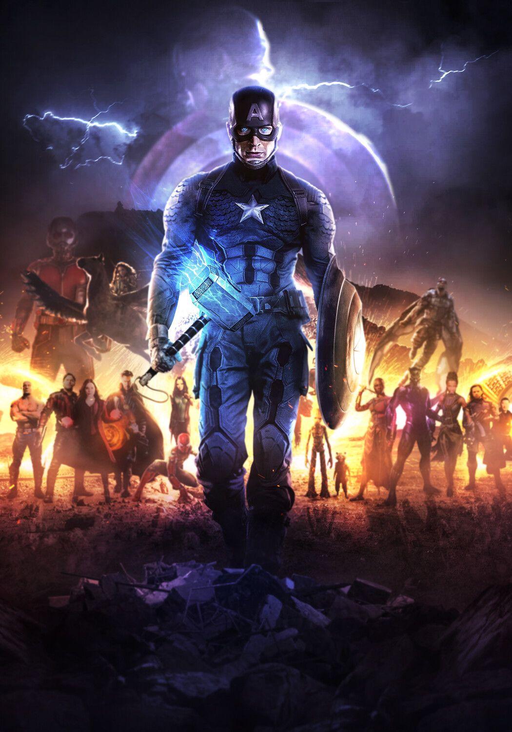 Captain America End Game Wallpapers - Top Free Captain America End Game ...