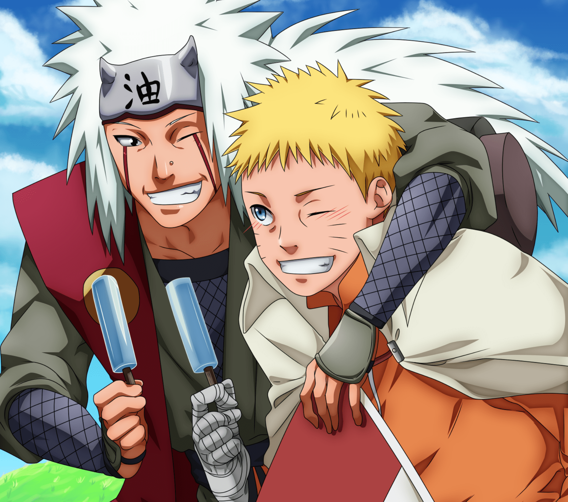 Naruto With Jiraiya Wallpapers - Top Free Naruto With Jiraiya ...