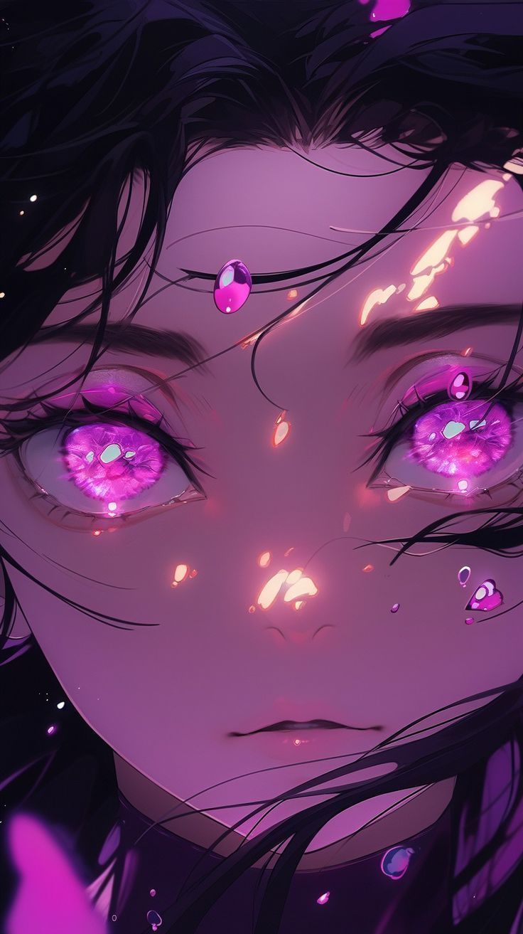 Anime Purple Eyes Wallpapers - Top Free Anime Purple Eyes Backgrounds ...