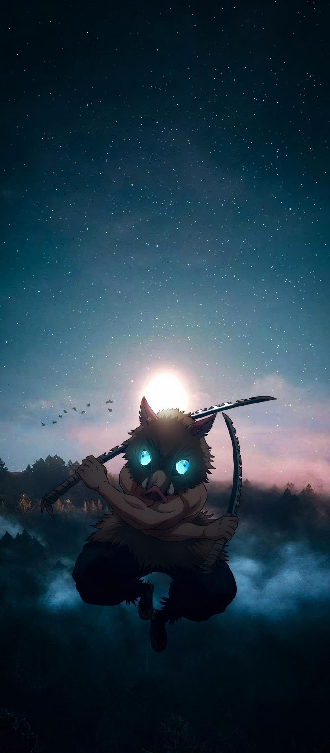 Demon Slayer Night Wallpapers - Top Free Demon Slayer Night Backgrounds ...