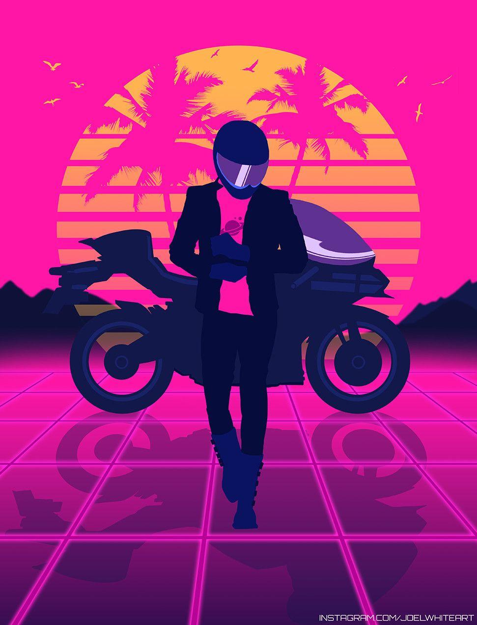 Outrun Wallpapers - Top Free Outrun Backgrounds - WallpaperAccess