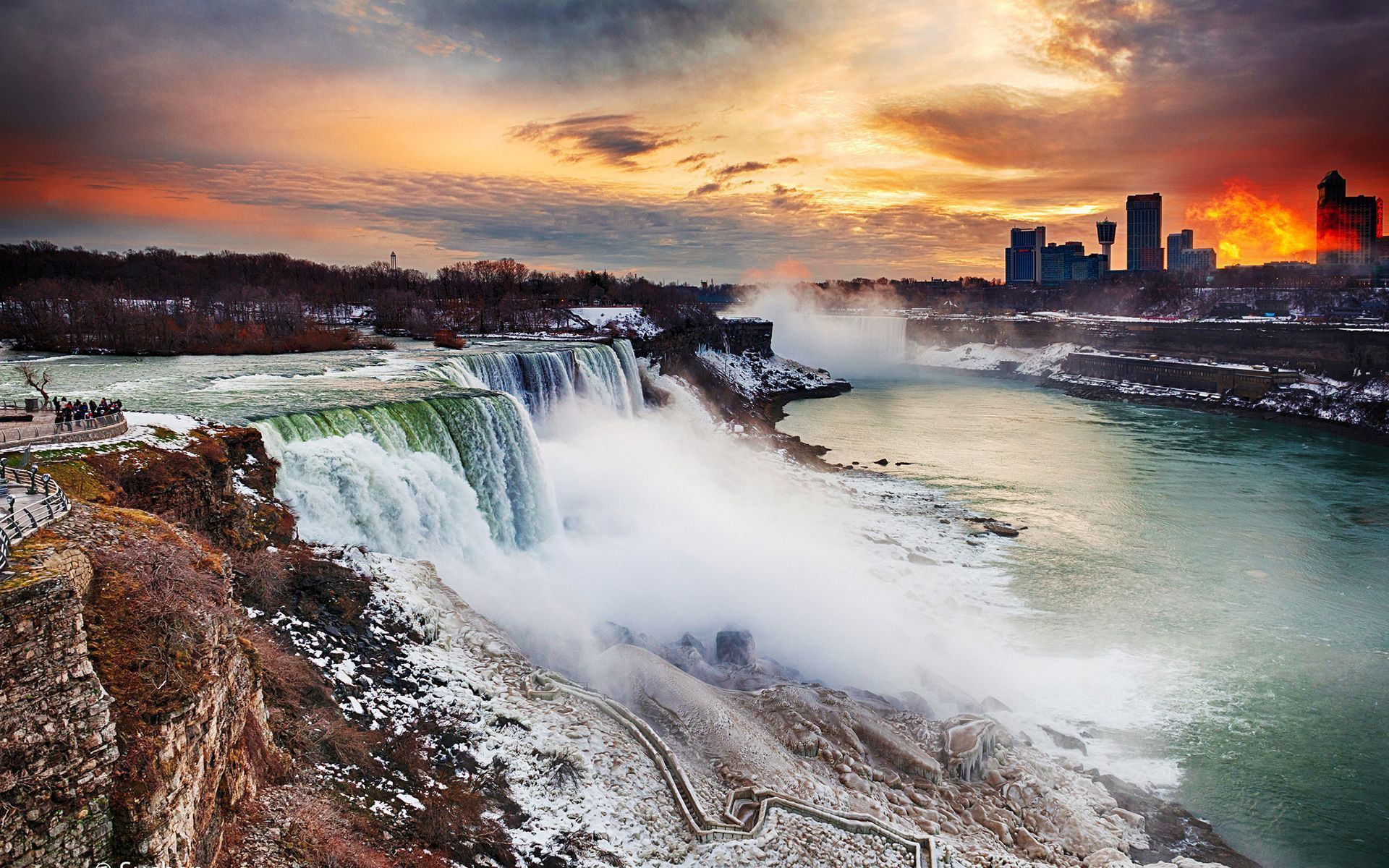 Niagara Waterfall Wallpapers - Top Free Niagara Waterfall Backgrounds - WallpaperAccess