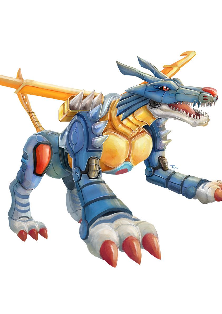 Metal Garurumon Wallpapers - Top Free Metal Garurumon Backgrounds ...
