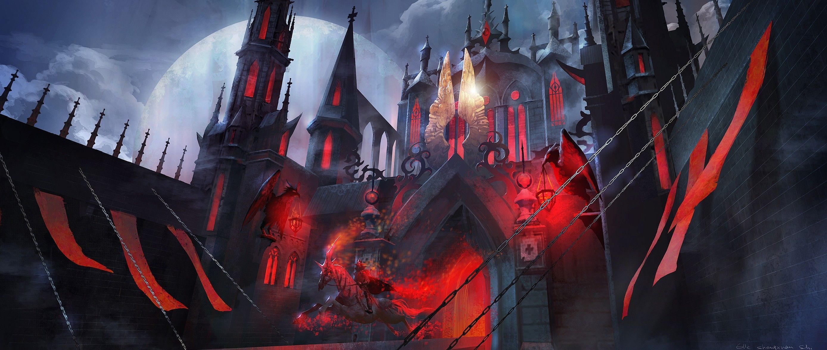 RED CASTLE Wallpapers - Top Free RED CASTLE Backgrounds - WallpaperAccess