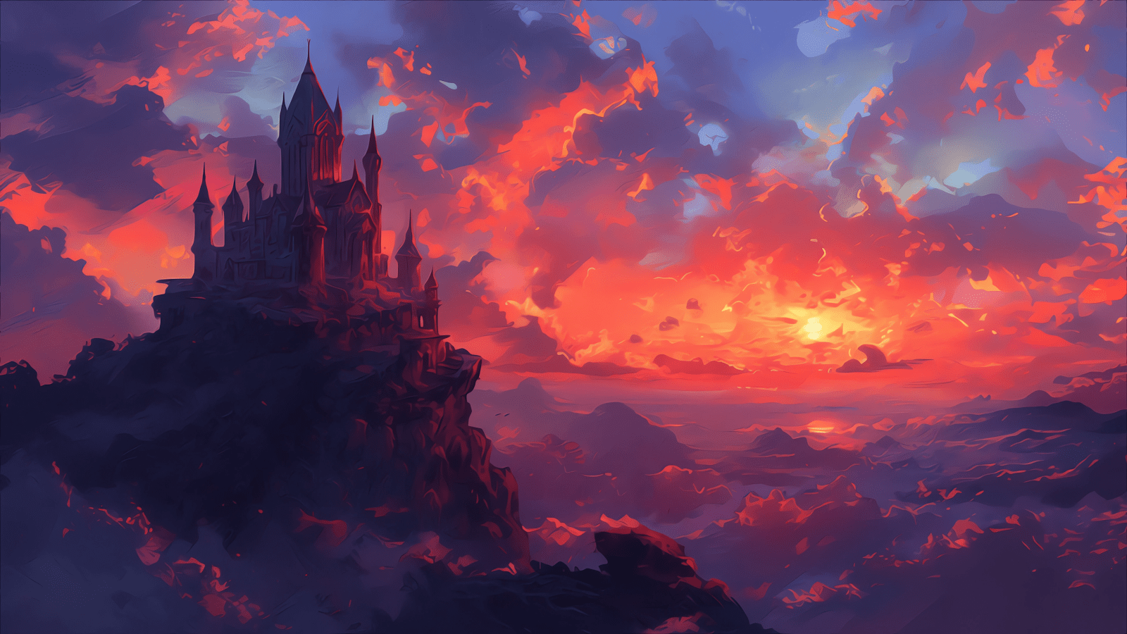 RED CASTLE Wallpapers - Top Free RED CASTLE Backgrounds - WallpaperAccess