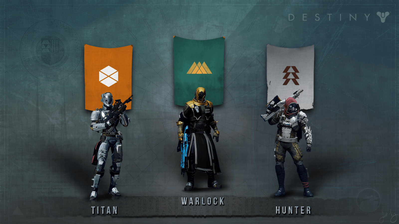 Destiny Stormcaller Warlock Phone Wallpaper
