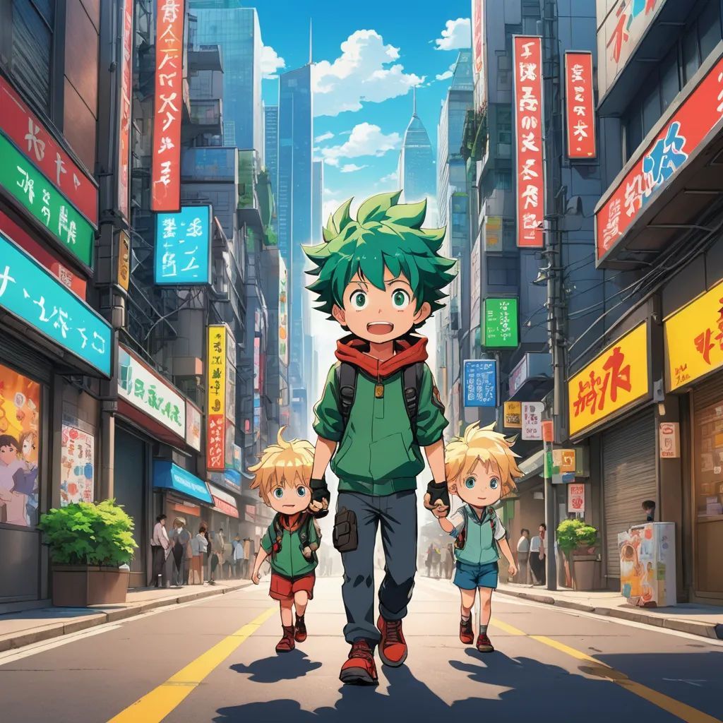 Kid Deku Wallpapers - Top Free Kid Deku Backgrounds - WallpaperAccess