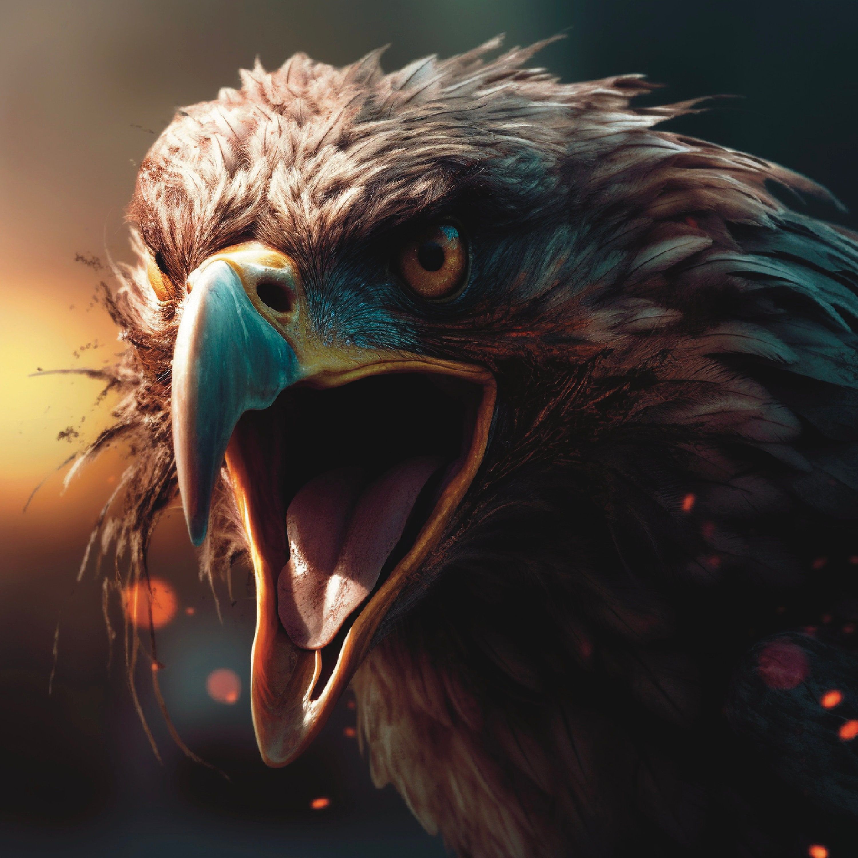 Angry Eagle Wallpapers - Top Free Angry Eagle Backgrounds - WallpaperAccess