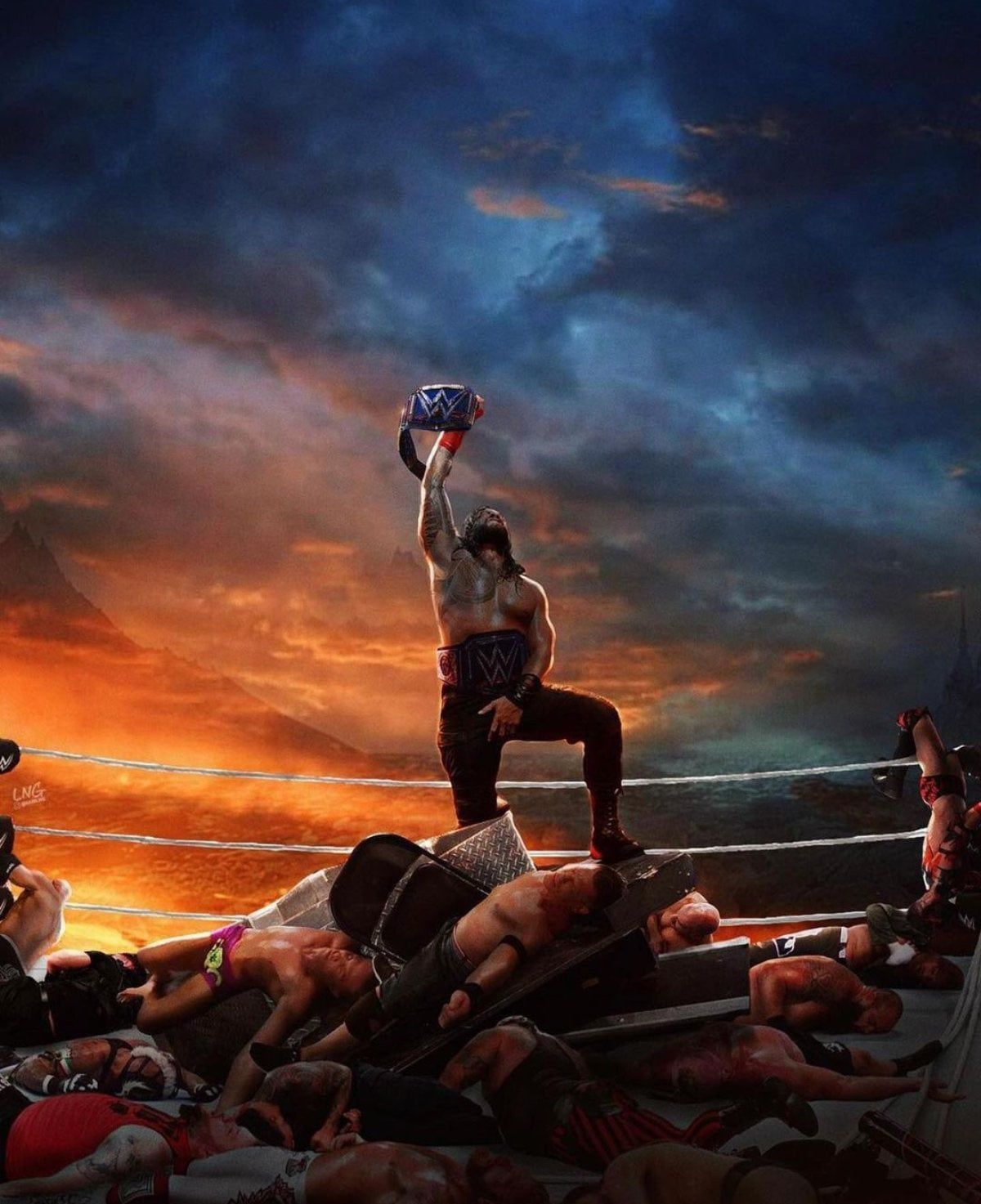 Wrestlemania 40 Wallpapers - Top Free Wrestlemania 40 Backgrounds ...