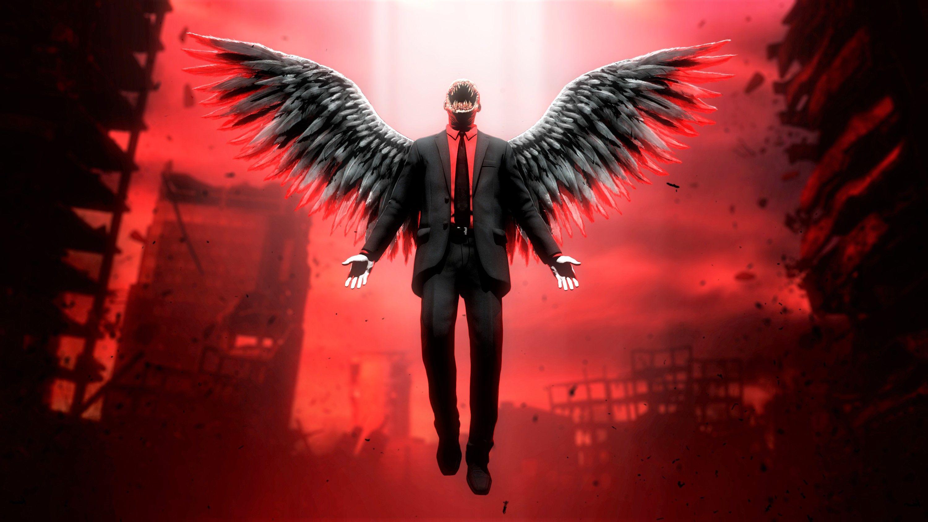 Evil Angel Wallpapers - Top Free Evil Angel Backgrounds - WallpaperAccess