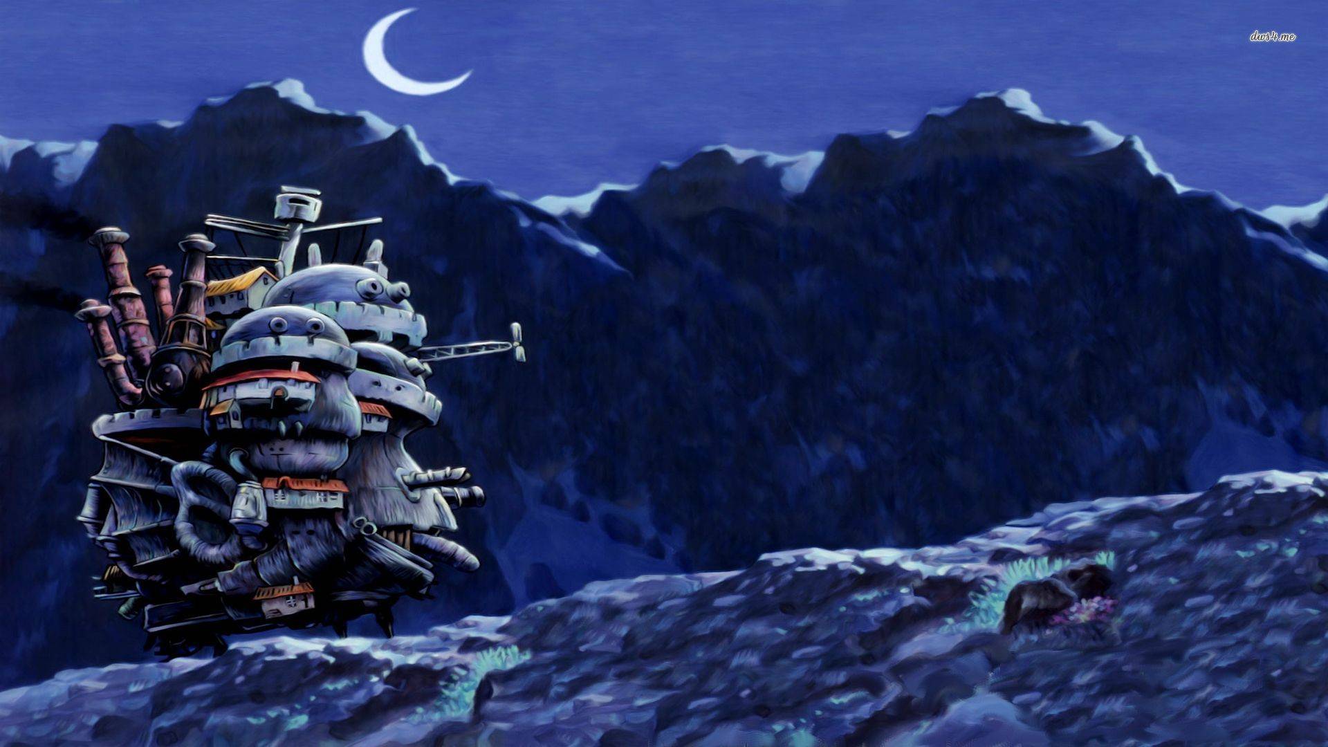 Studio Ghibli Night Wallpapers - Top Free Studio Ghibli Night ...