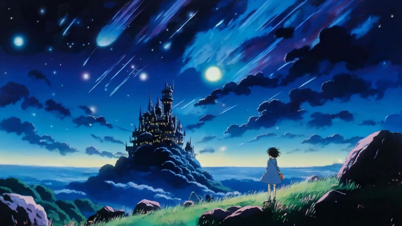 Studio Ghibli Night Wallpapers - Top Free Studio Ghibli Night ...