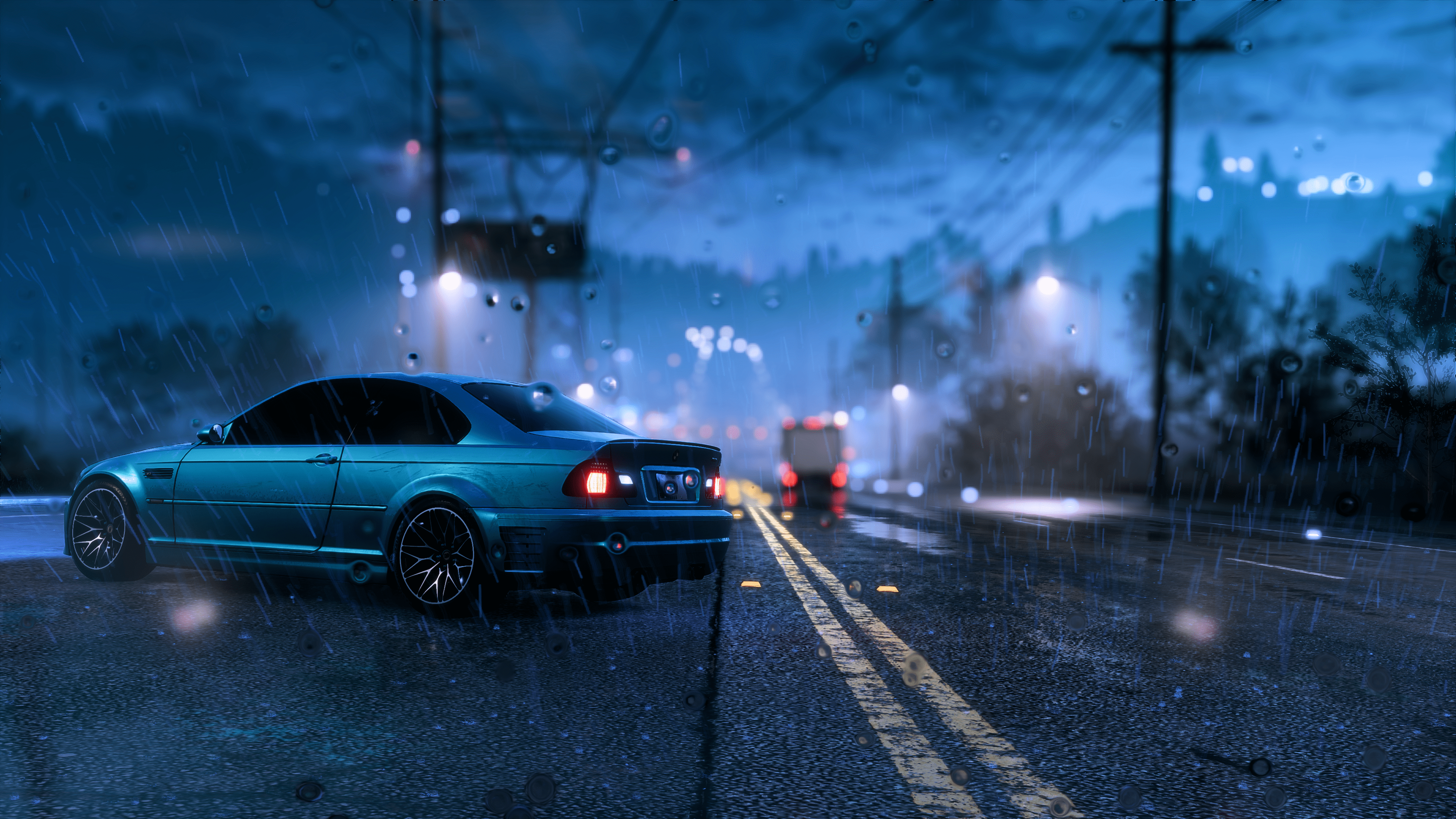 Bmw Rain Wallpapers - Top Free Bmw Rain Backgrounds - WallpaperAccess
