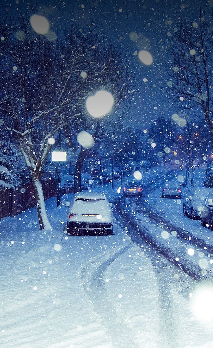 Snowy Street Wallpapers - Top Free Snowy Street Backgrounds ...