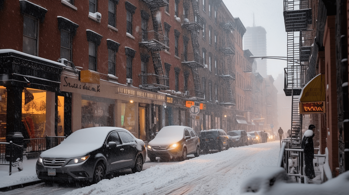 Snowy Street Wallpapers - Top Free Snowy Street Backgrounds ...