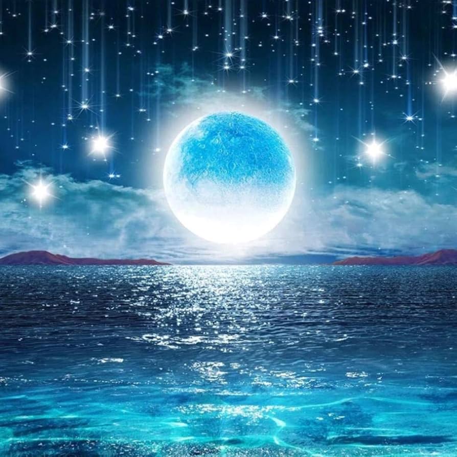 Moon and Water Wallpapers - Top Free Moon and Water Backgrounds - WallpaperAccess