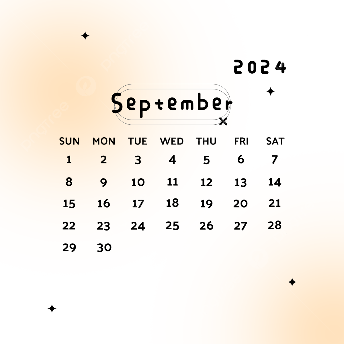 September 2024 Calendar Wallpapers - Top Free September 2024 Calendar ...