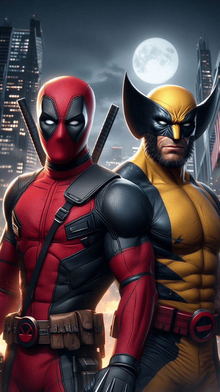 Deadpool and Wolverine Phone Wallpapers - Top Free Deadpool and ...