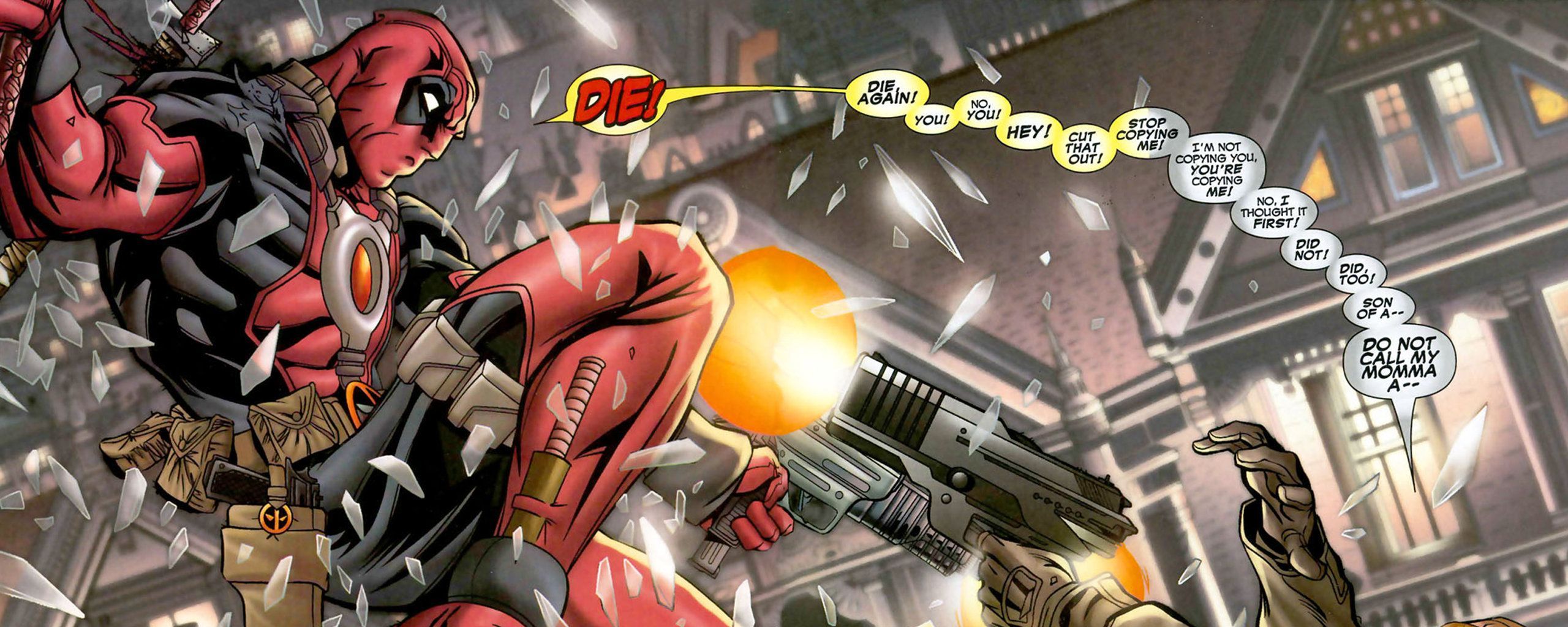 Deadpool Dual Screen Wallpapers - Top Free Deadpool Dual Screen ...