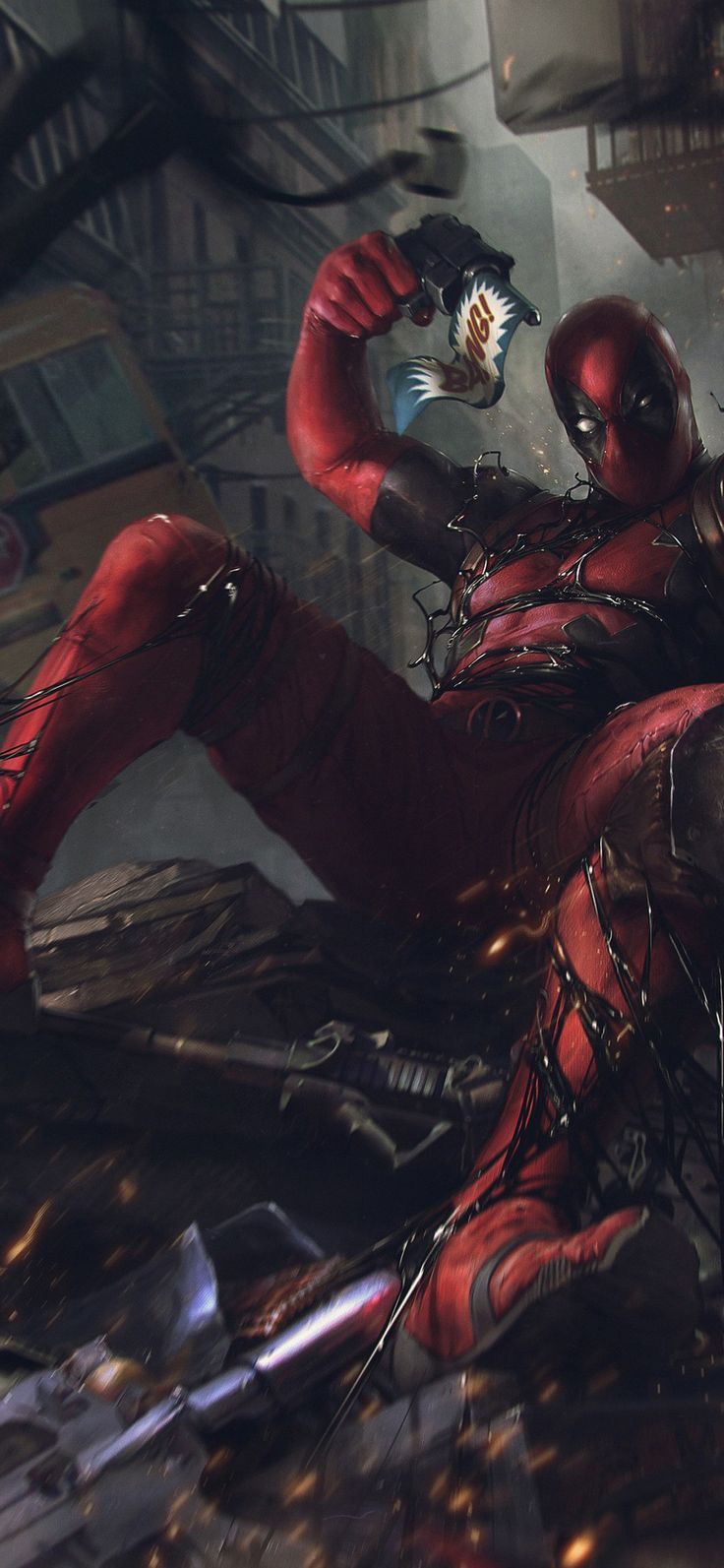 Deadpool Dual Screen Wallpapers - Top Free Deadpool Dual Screen ...